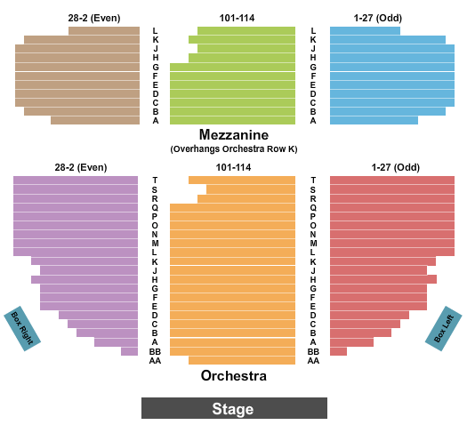 Broadhurst Theatre Seating View | Cabinets Matttroy